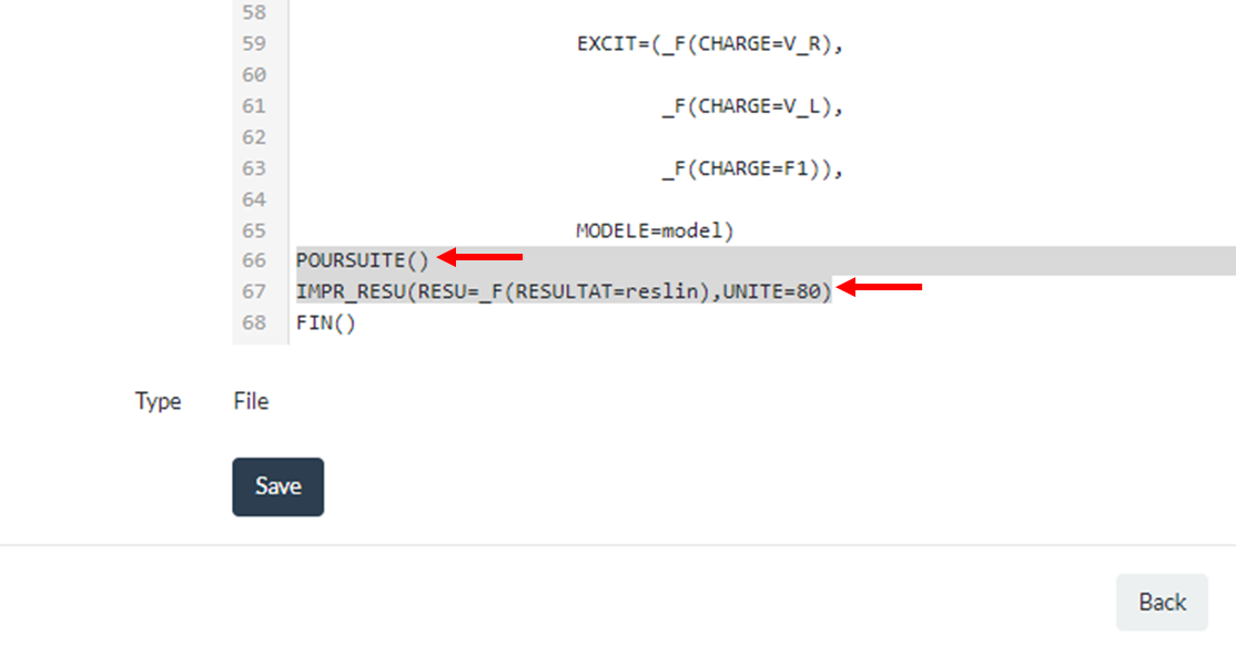 Resume your Code_aster Analysis - Cloud HPC