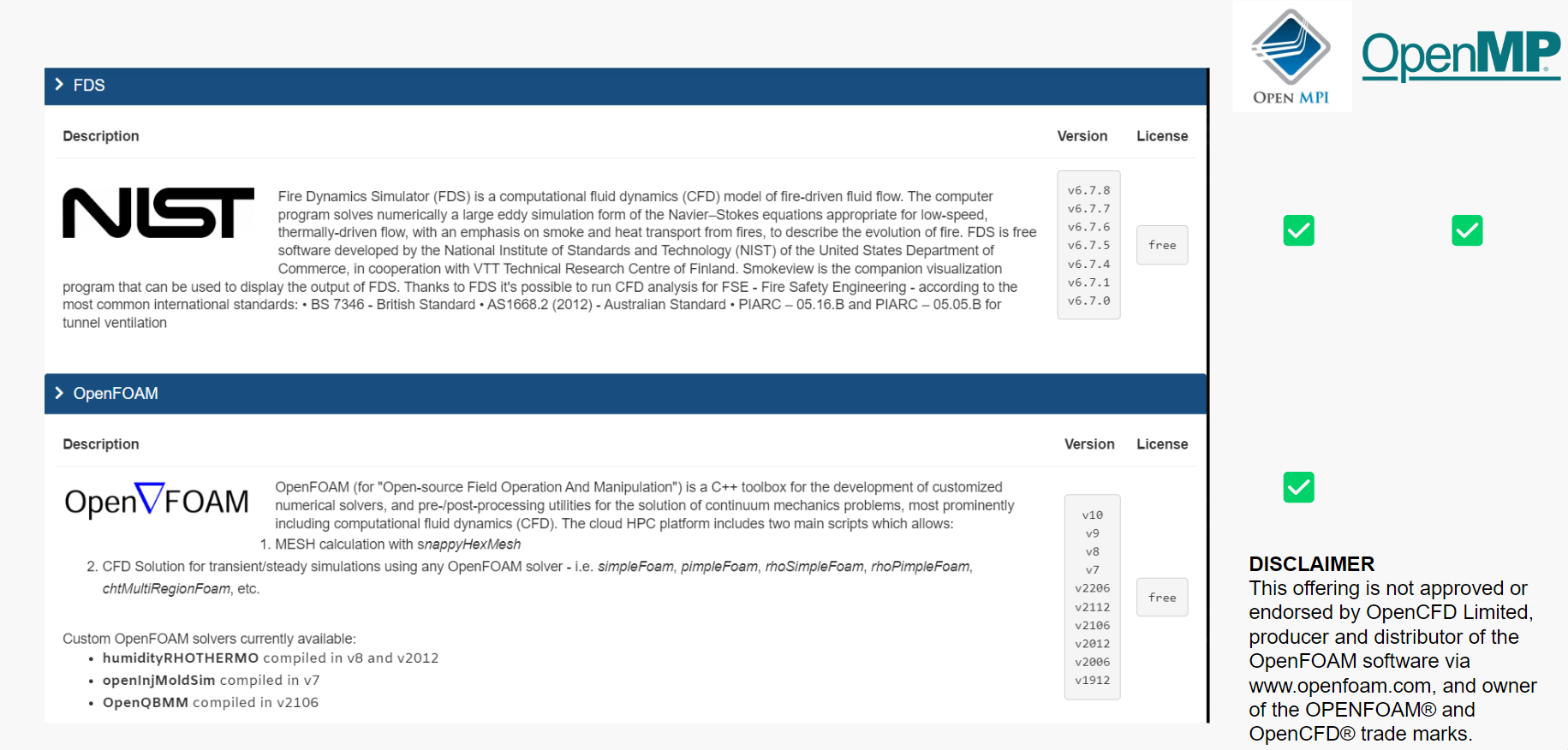 Estimate OpenFOAM cloudHPC cost - Cloud HPC