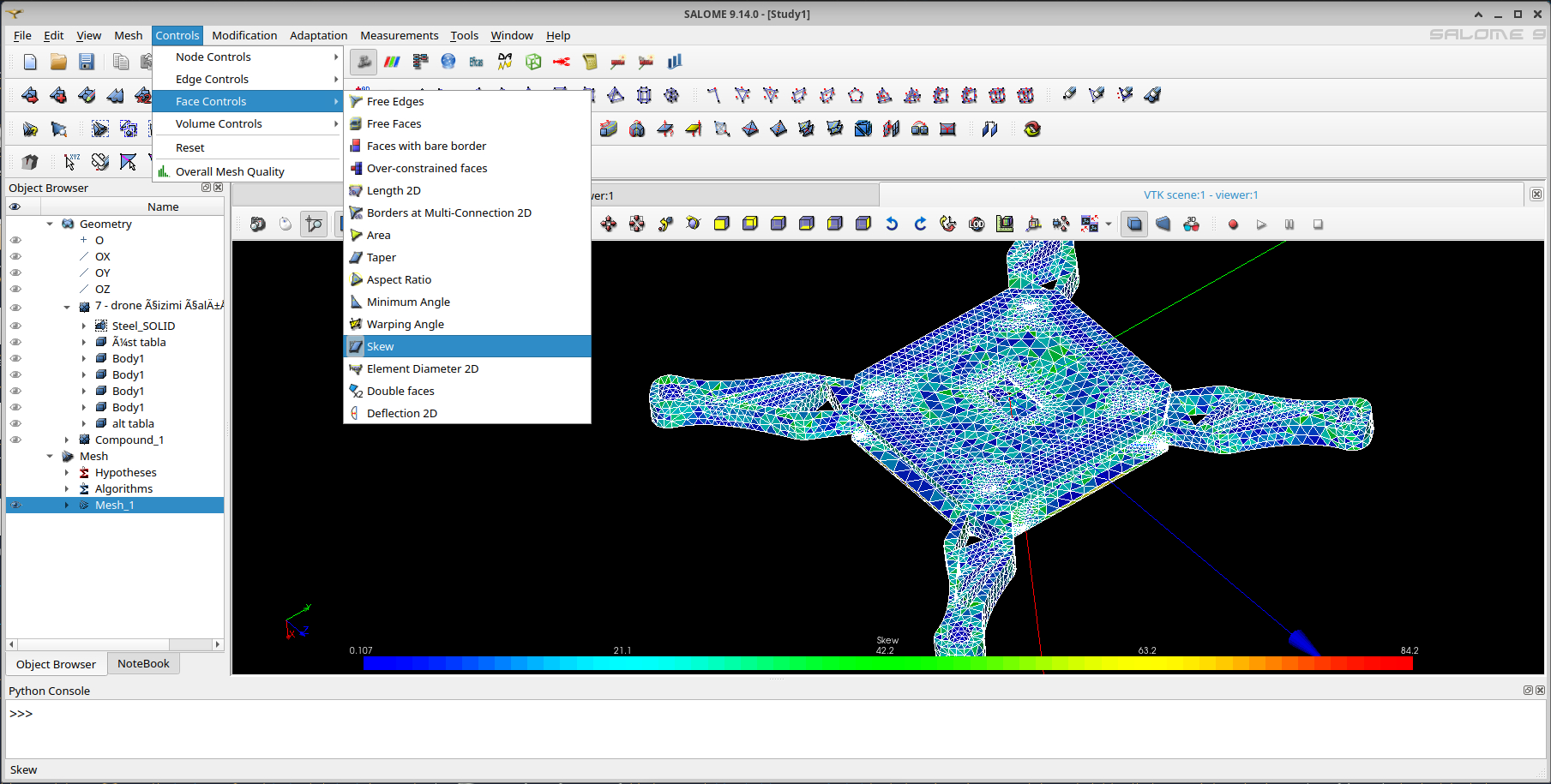 Achieving Mesh Perfection: Quality Checks in SALOME 9.14.0 - Cloud HPC